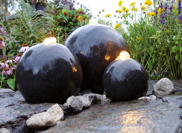 Ubbink AcquaArte London Gartenbrunnen Set LED Springbrunnen - Shop ...